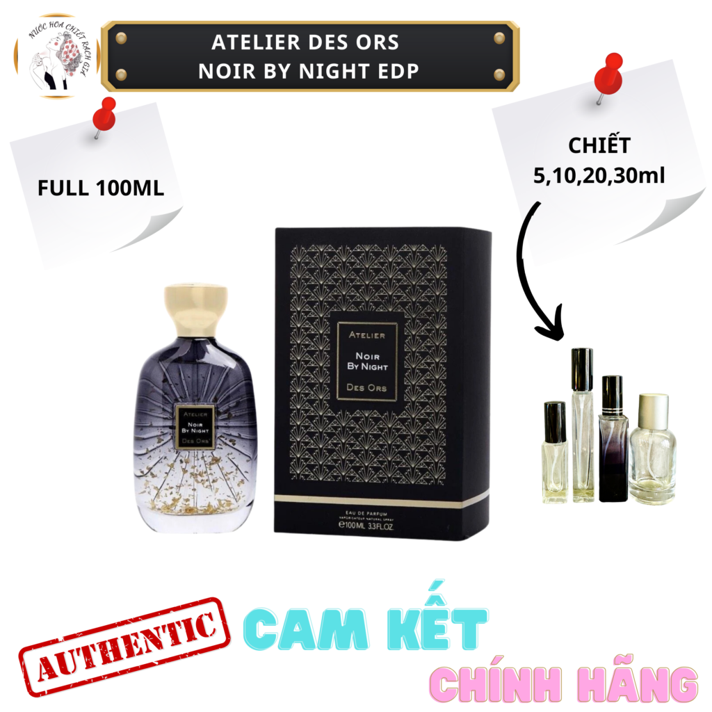 Atelier Des Ors Noir By Night EDP - Nước Hoa Chiết Rạch Giá