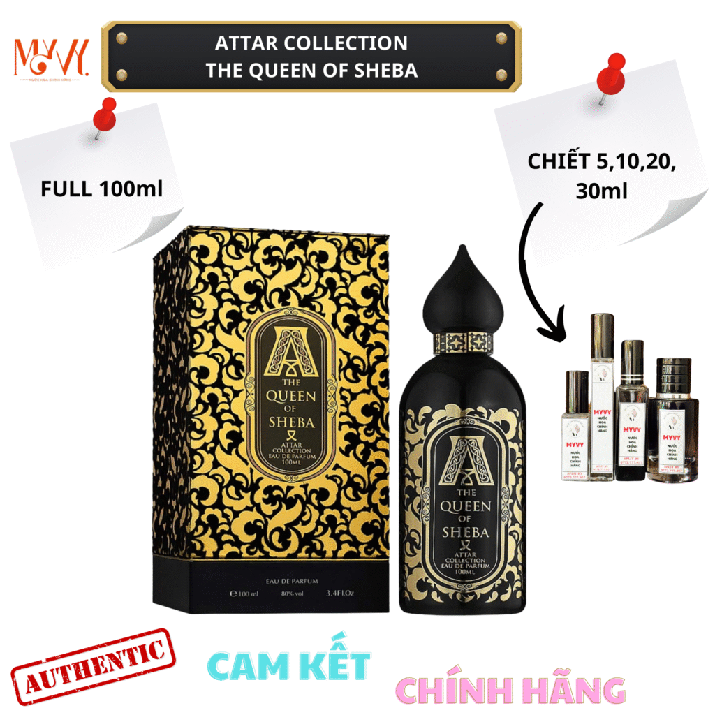 Attar Collection The Queen Of Sheba - Nước Hoa Chiết Rạch Giá